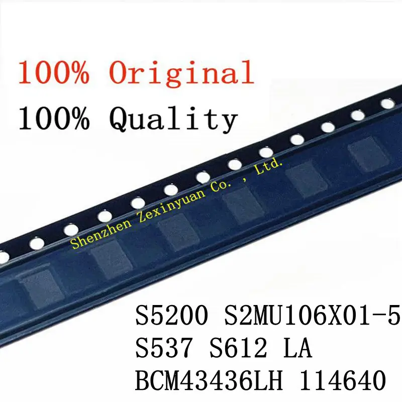 5pcs For S10 Power Ic S5200 S2mu106x01-5 S537 S612 Bcm43436lh 114640 La ...