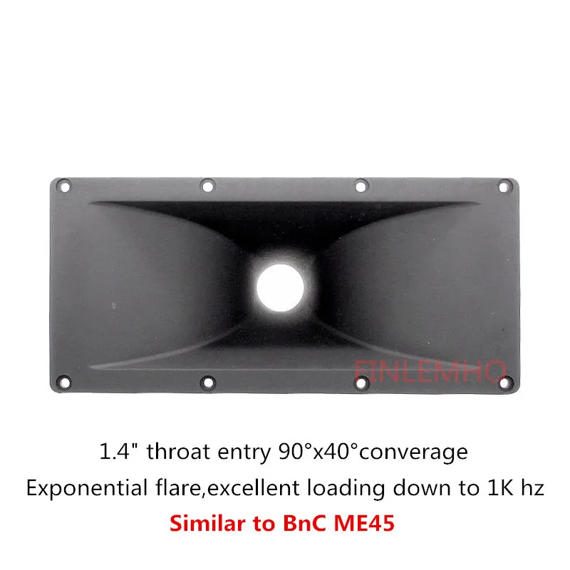 1PC-DJ-Speaker-Tweeter-Horn-1-4-Throat-Waveguide-90-x-40-ME45-For-Car ...