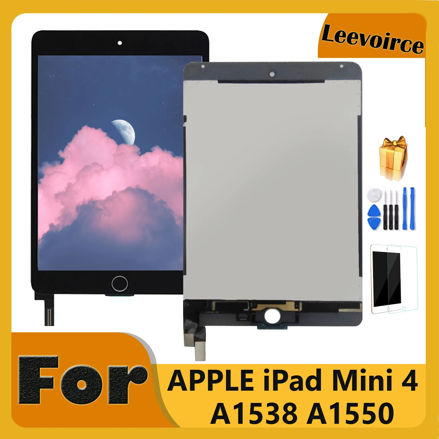 AAA-Quality-Tested-LCD-For-iPad-mini-4-Mini4-A1538-A1550-LCD-Display ...