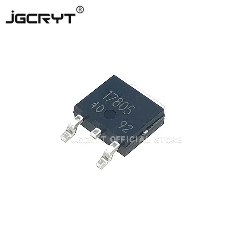 10 unds/loteブランド新品オリジナルBA17805FP E2 17805 i7805 smd to252リニアレギュレーター|集積 ...