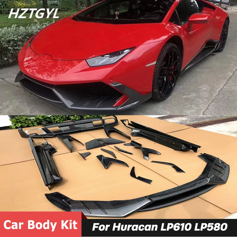 M-Style-Carbon-Fiber-Or-FRP-Front-Bumper-Lip-Rear-Diffuser-Side ...