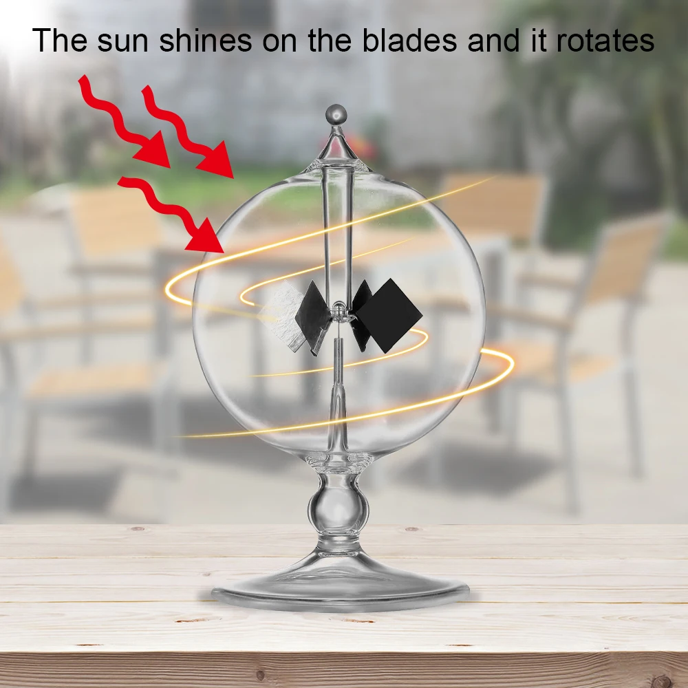 Light Pressure Windmill Bolometer | Light Solar Windmill | Crookes ...