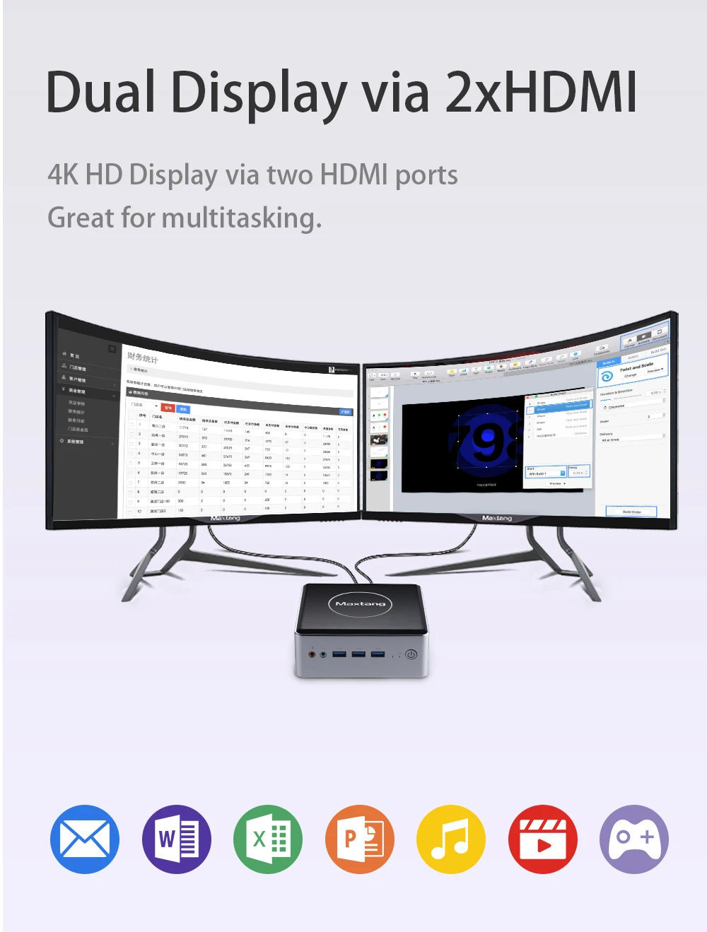 Cheapest Mini PC AMD Ryzen 3020E Gaming Computer, Dual DDR4 HDMI USB-C ...