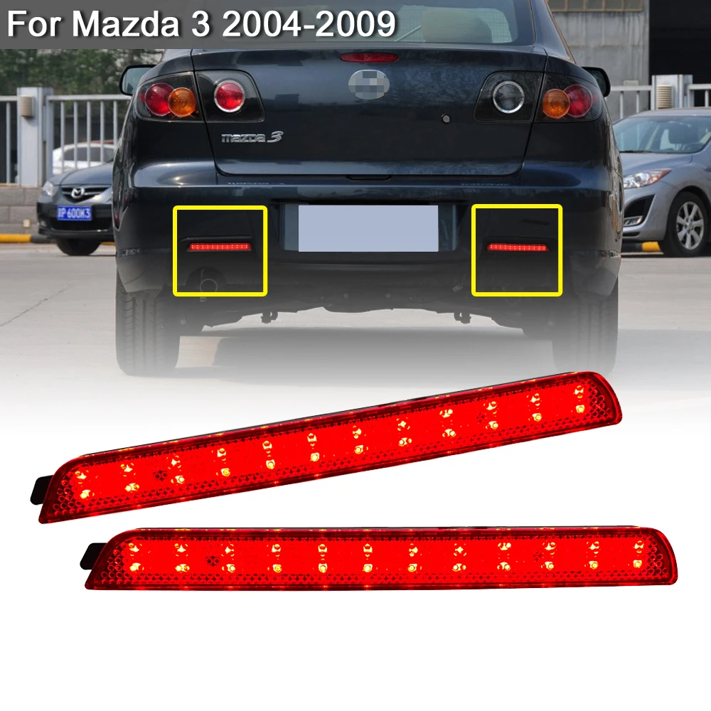 LED-Rear-Bumper-Reflector-Running-Warning-Light-Brake-Stop-Light-For ...