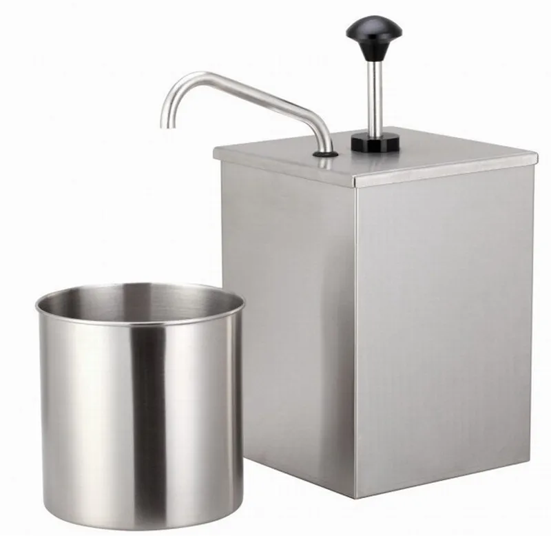 Sauce-Dispenser-Pump-Single-Commercial-one-section-Condiment-Dispenser ...