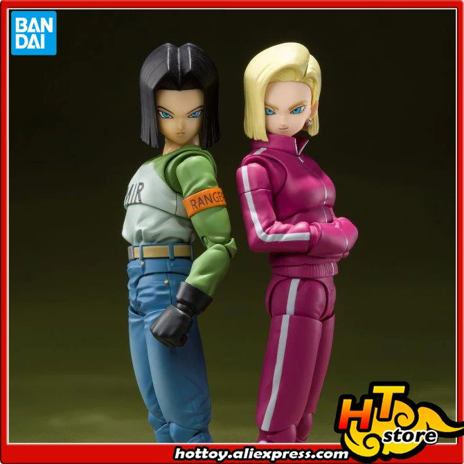 BANDAI-SHF-Action-Figure-S-H-Figuarts-exclusivo-SHF-Androide-17-18-Saga ...