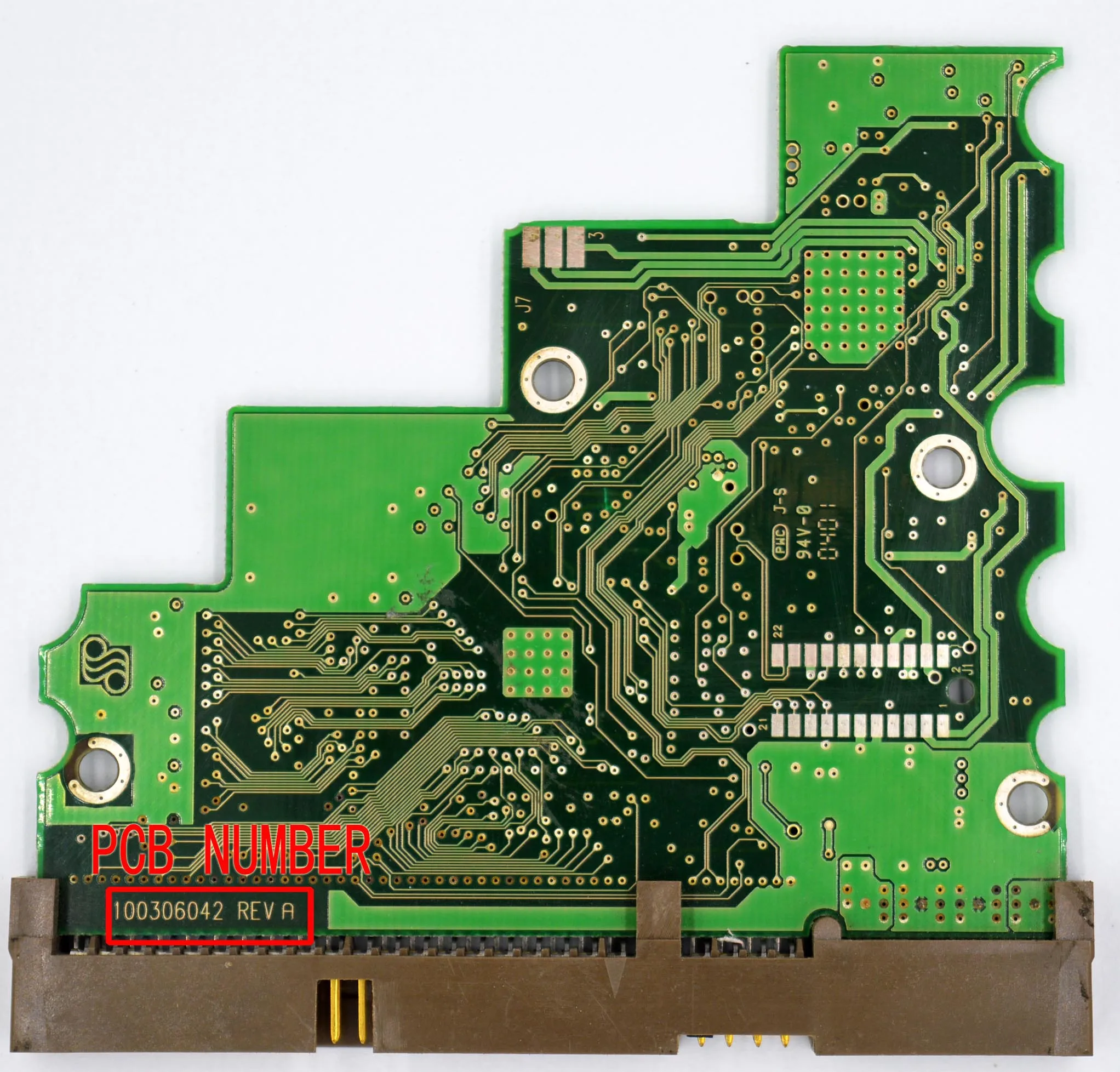 100306042-REV-A-Seagate-HDD-PCB-Main-control-chip-100319396-100274360 ...