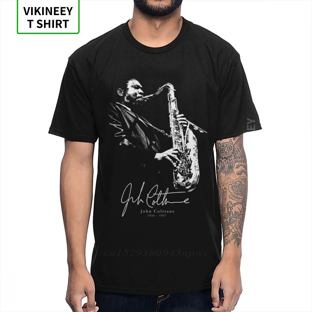 American-Jazz-Saxophonist-And-Composer-Sax-Music-John-Coltrane-T-Shirt ...