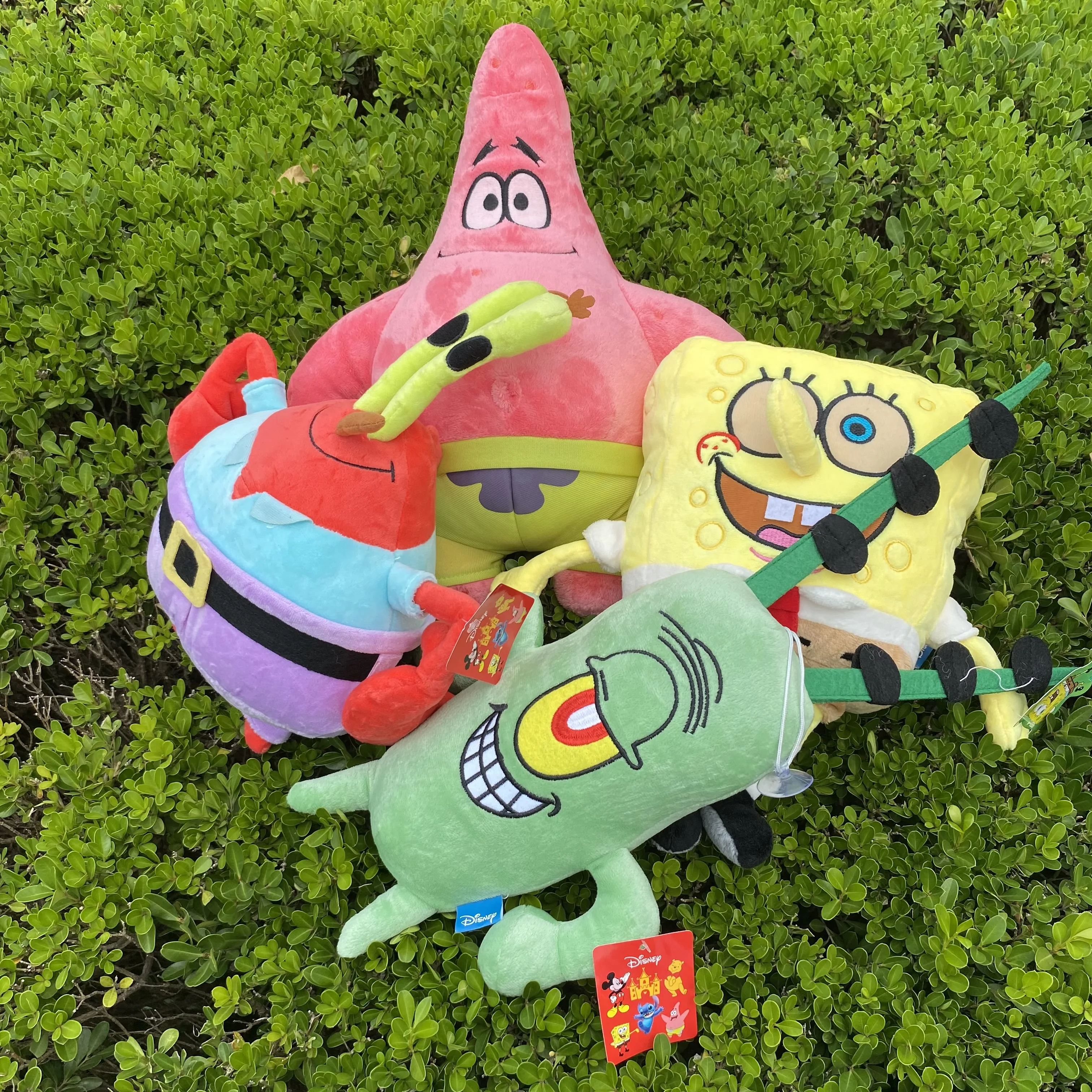Spongebob Patrick Squidward Mr Krabs Sandy
