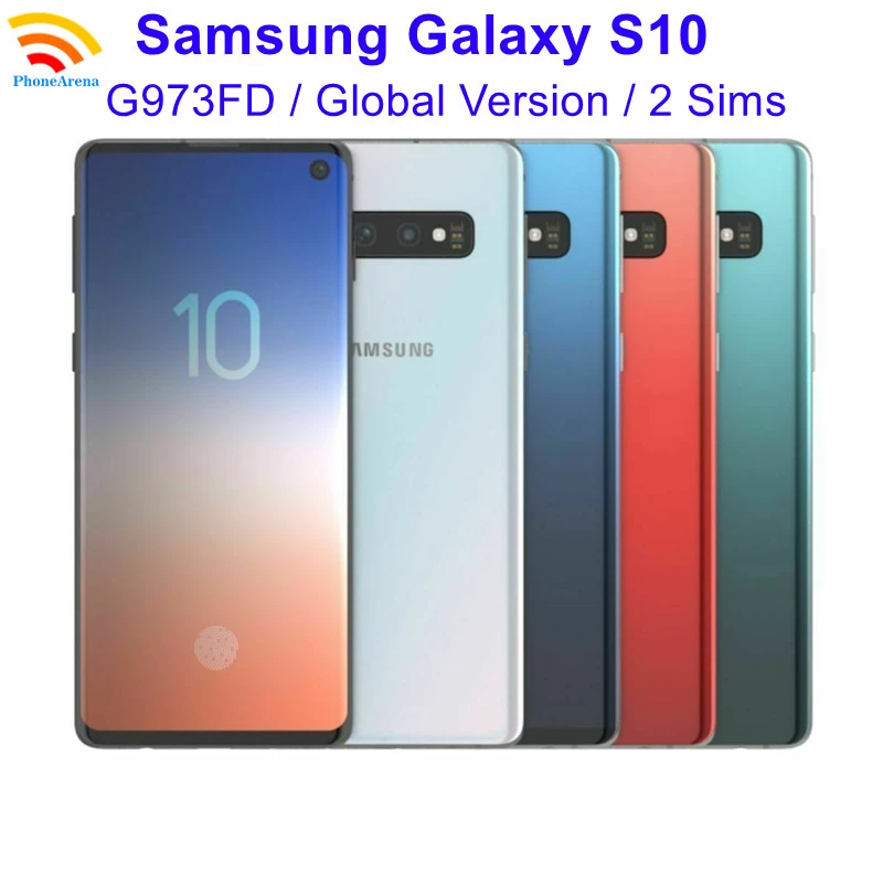 Original Samsung Galaxy S10 Duos G973fd G973f/ds Dual Sim Global ...