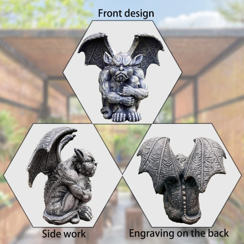 Evil Gargoyle Statues