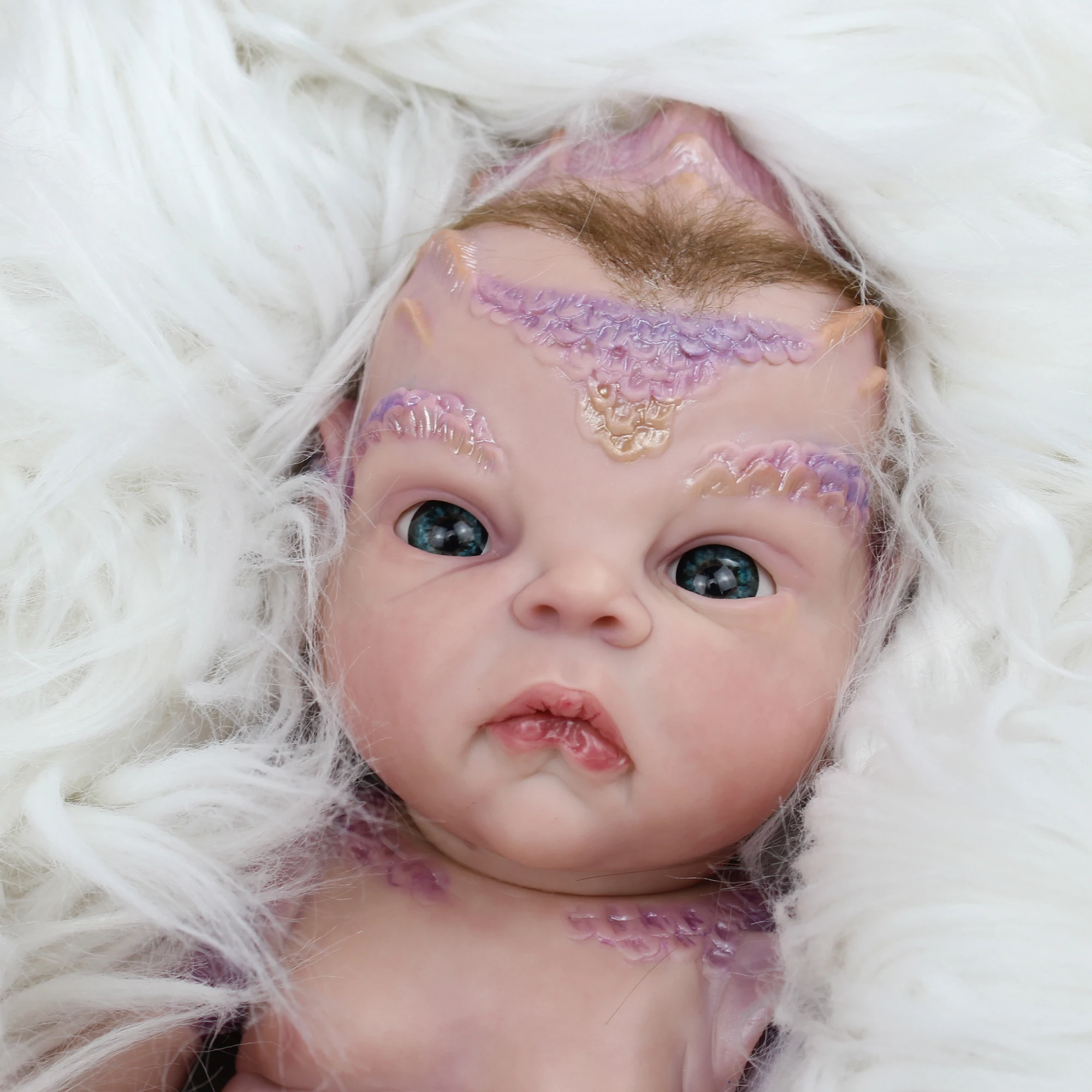 Poupée Réaliste En Silicone Avec Peau De Peinture 3d, Poupée Princesse ...