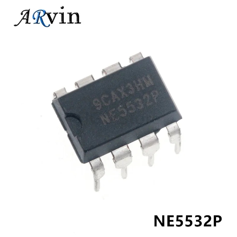 10PCS NE5532P DIP8 NE5532 DIP 5532P DIP 8 new and original IC ...