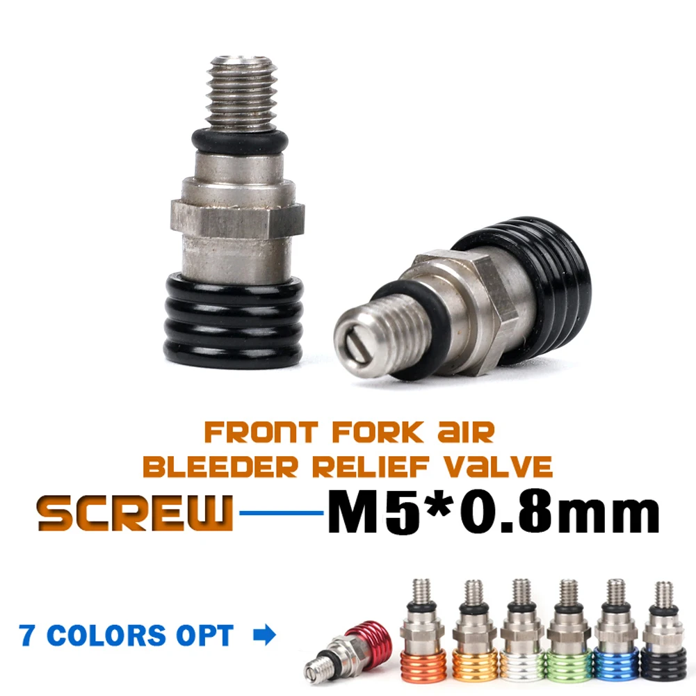 M5-0-8mm-Dirt-Bike-Motorcycle-Motocross-Fork-Air-Bleeder-Relief-Valve ...