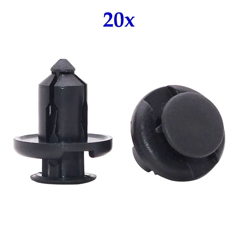 20Pcs 91503-SZ3-003 10 Mm Plastic Klinknagels Auto Fasteners Clips Voor ...
