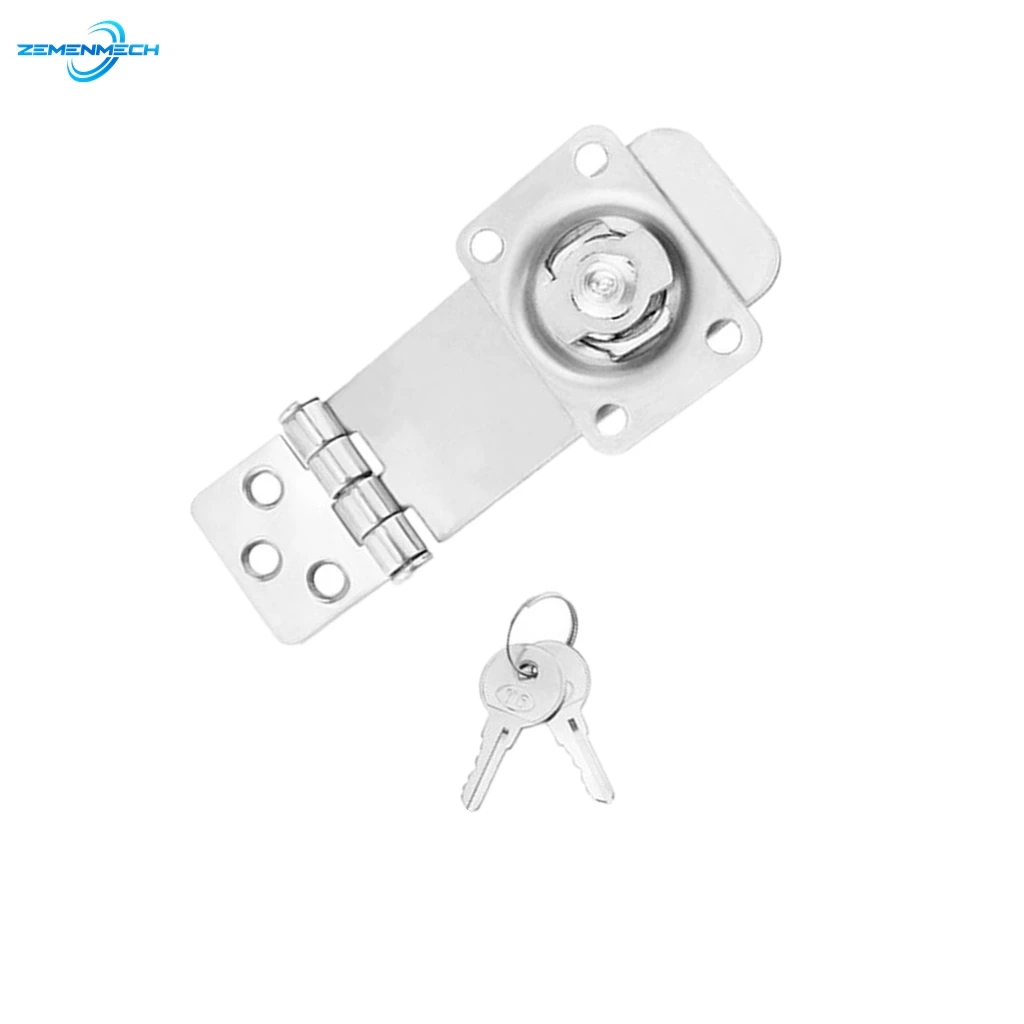 304 Stainless Steel Locking Hasp Safety Lock Hatch Cabinet Door Cabin ...