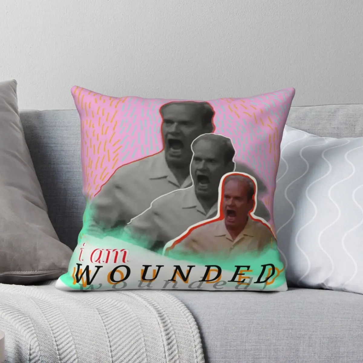Frasier-Crane-I-am-Wounded-Square-Pillowcase-Polyester-Linen-Velvet ...