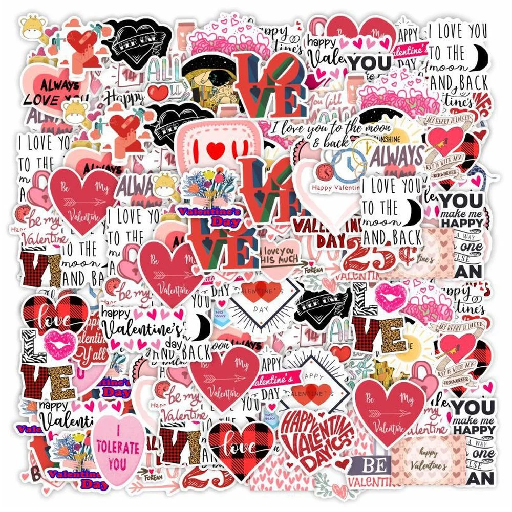 Scrapbooking Love Stickers | Love Stickers Notebook | Vintage Love ...