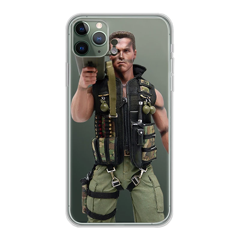 Чехол arnold schwarzenegger machine gun terminator для iphone 11 i ...