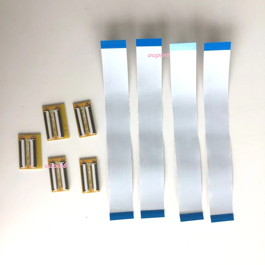 54-pin Hdd 5 X Ffc Fpc 20cm+connector 0.5mm Cable Line Adapter Pitch ...