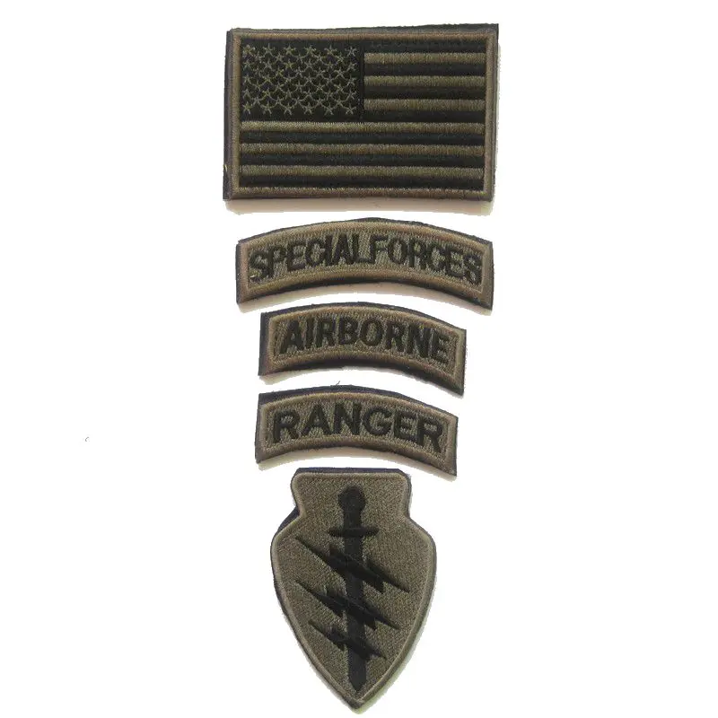 2018-Direct-Selling-3d-Patches-For-Clothing-5pcs-set-Special-Forces ...