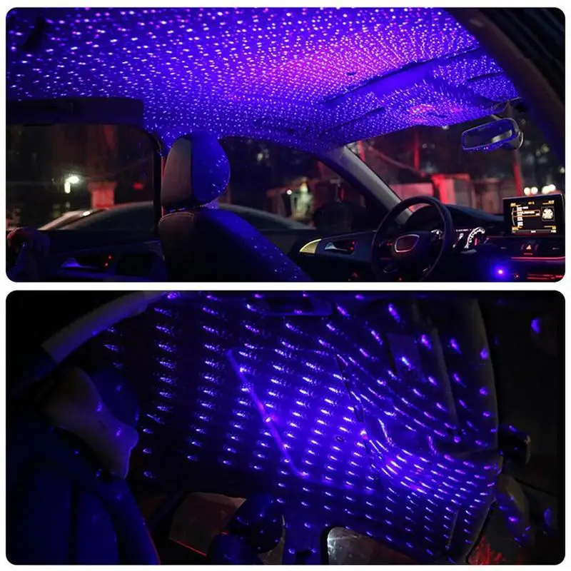 Rouge - Projecteur LED romantique pour toit de voiture, lumière ...