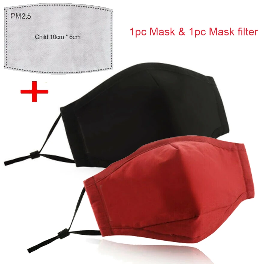 Anti Pollution PM2.5 Virus Mask Washable Reusable Muffle Face Mouth ...
