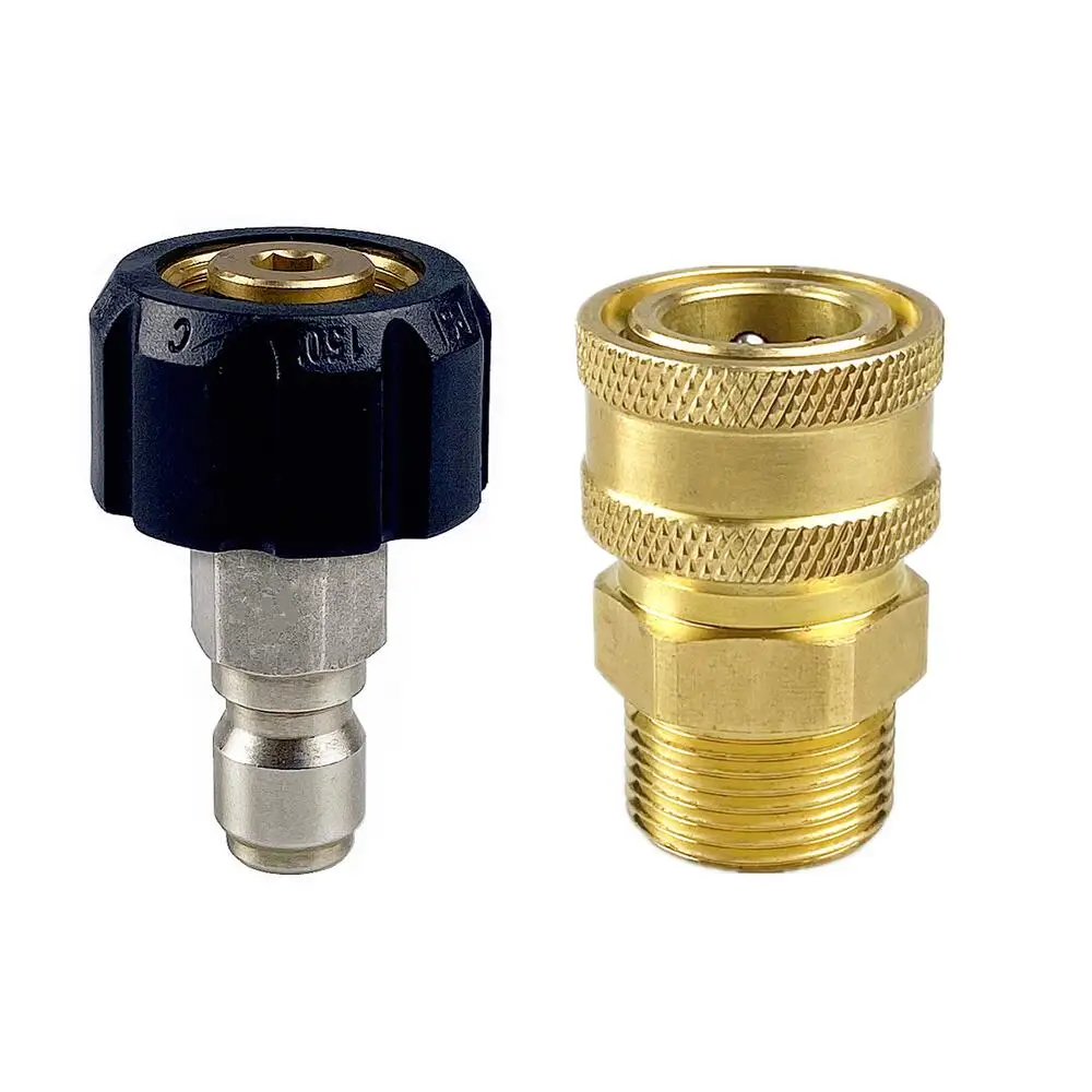 Pressure-Washer-Adapter-Set-M22-To-1-4-Inch-Quick-Connect-Plug-Kit-M22 ...