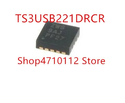 10PCS/LOT TS3USB221DRCR 3USB221 TS3USB221 MARKING ZWG DFN 10|배터리 액세사리 ...