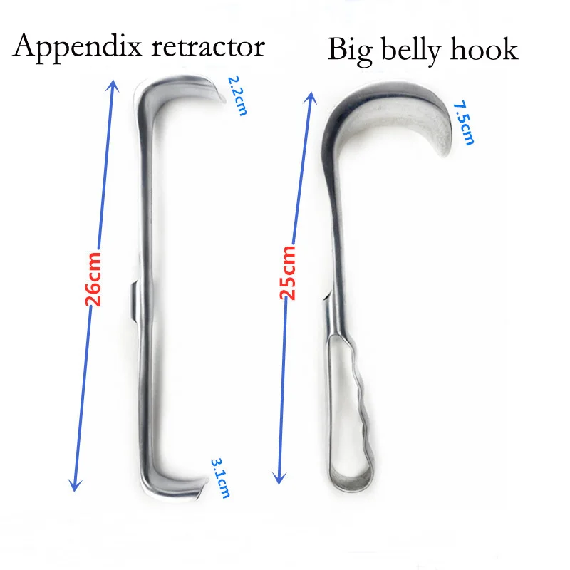Medical abdominal wall retractorAppendix retractor Big abdominal hook ...