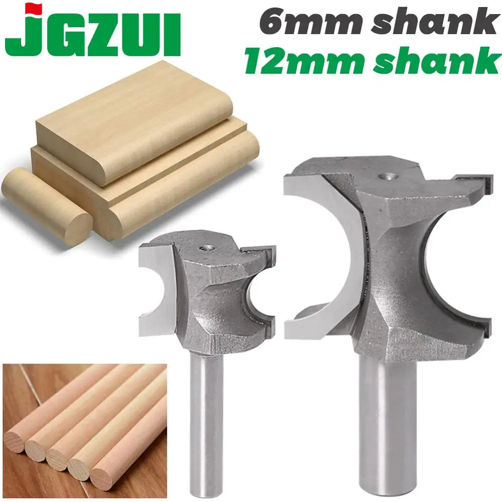 Half Round Cutter Router Bit | Router Bit Round 12mm | 6mm Shank Router ...