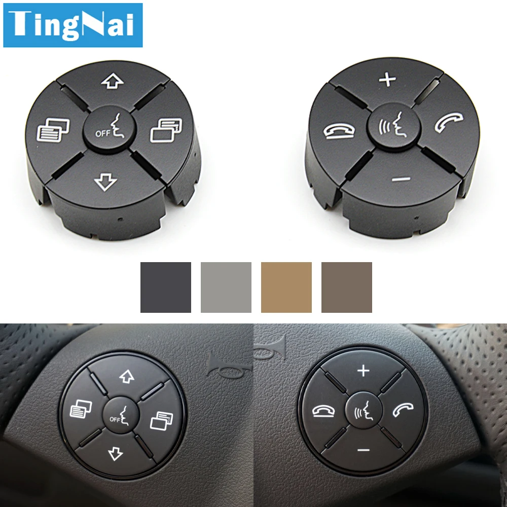 W251 W164 Car Multi-function Steering Wheel Key Control Knob Button ...