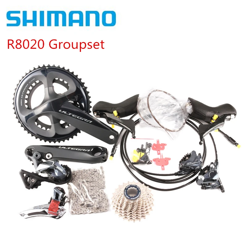 Shimano Ultegra R8020 Groupset 2 X 11 Speed Hydraulic Disc Brake ...