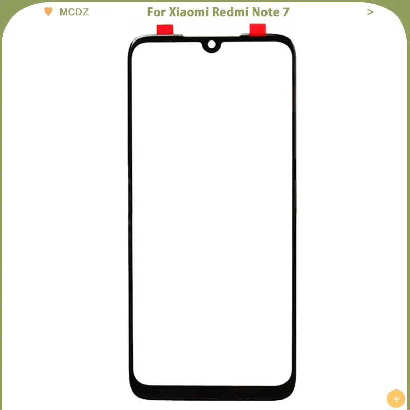 New Note 7 Outer Cover Plate For Xiaomi Redmi Note 7 Touch Screen ...