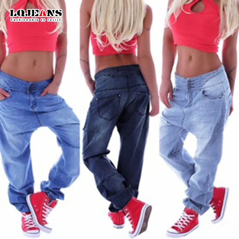 Poco jeans pantalones vaqueros jeans Mujer suelta hip hop jeansPopular ...