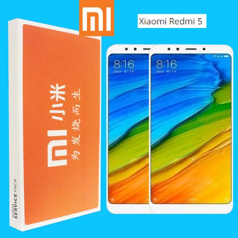 5," качественный ips ЖК-дисплей+ рамка для Xiaomi Redmi 5 ЖК-экран ...