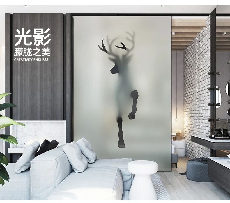 Frosted Glass Stickers Window Paper Window Stickers Transparent Opaque ...