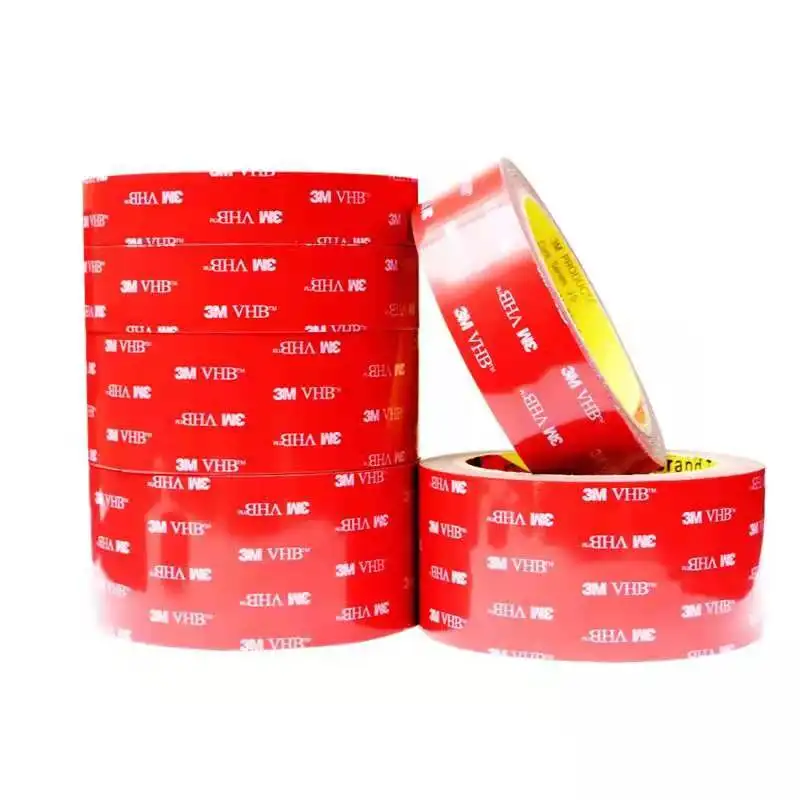 Ruban adhésif double face - 3M - 5608 VHB - 30mm x 3M - Mousse acrylique forte - Résistant aux ...