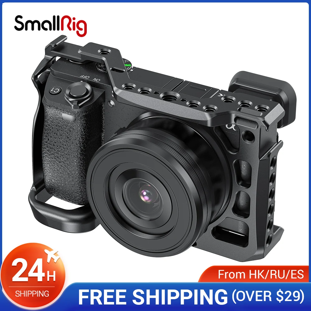 Smallrig A6600 Camera Cage For Sony A6600 Dslr Cage With Cold Shoe And ...