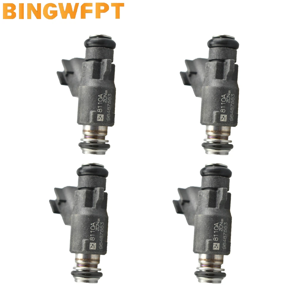 4x High quality Car Fuel Injector Nozzle Fit For Chevrolet Aveo Aveo5 ...