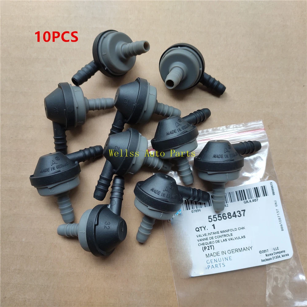 10PCS GENUINE 55568437 Auto Intake Manifold One-Way Check Valve For ...