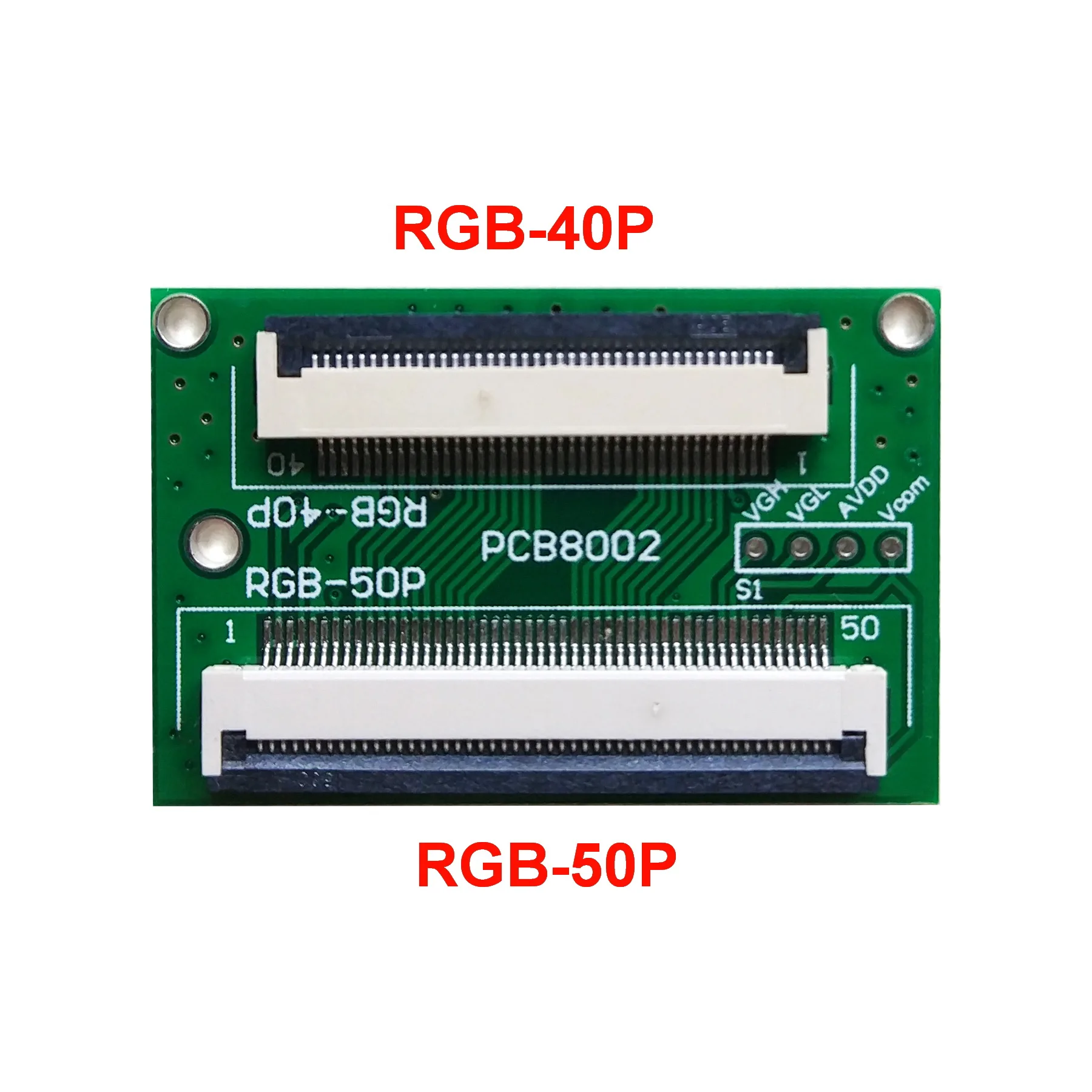 LCD 스크린 디스플레이 범용 표준 인터페이스 50P RGB 40P RGB 양방향 변환 전송|건물 자동화| - AliExpress