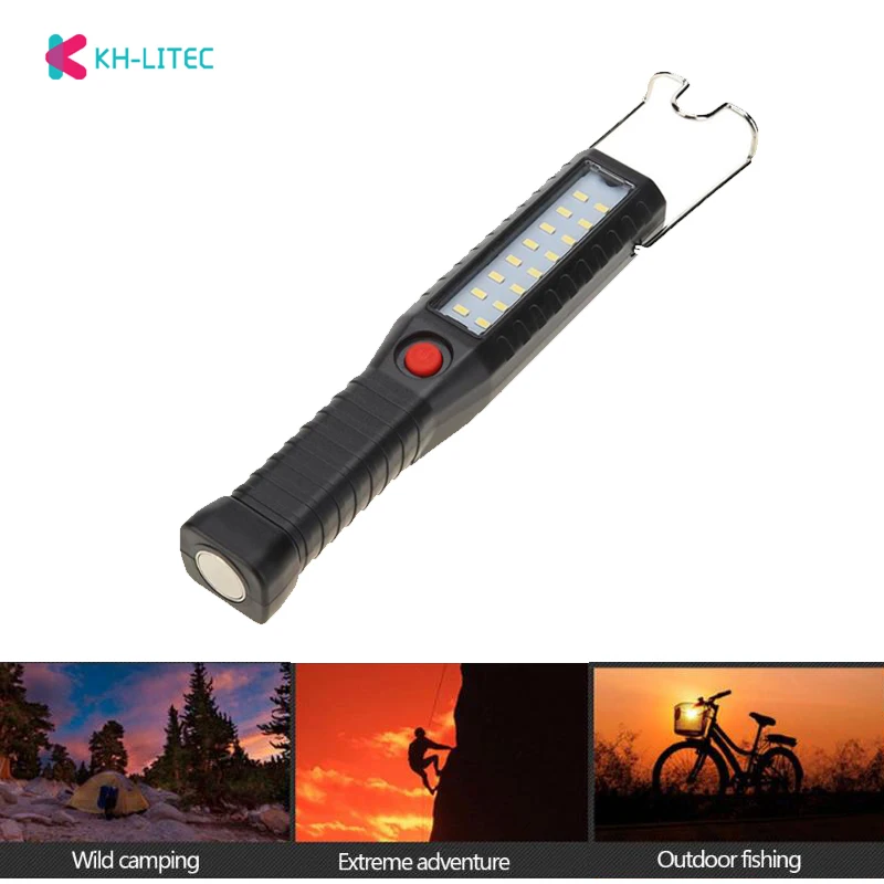USB-Rechargeable-16LED-Work-Light-Magnetic-Hanging-Inspection-Lamp-Hand ...