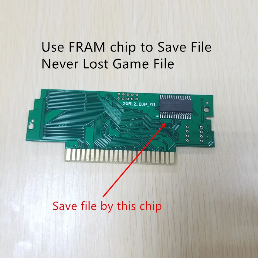 Super 110 in 1 Game Cartridge FRAM Chip Save File Chrono Trigger ...