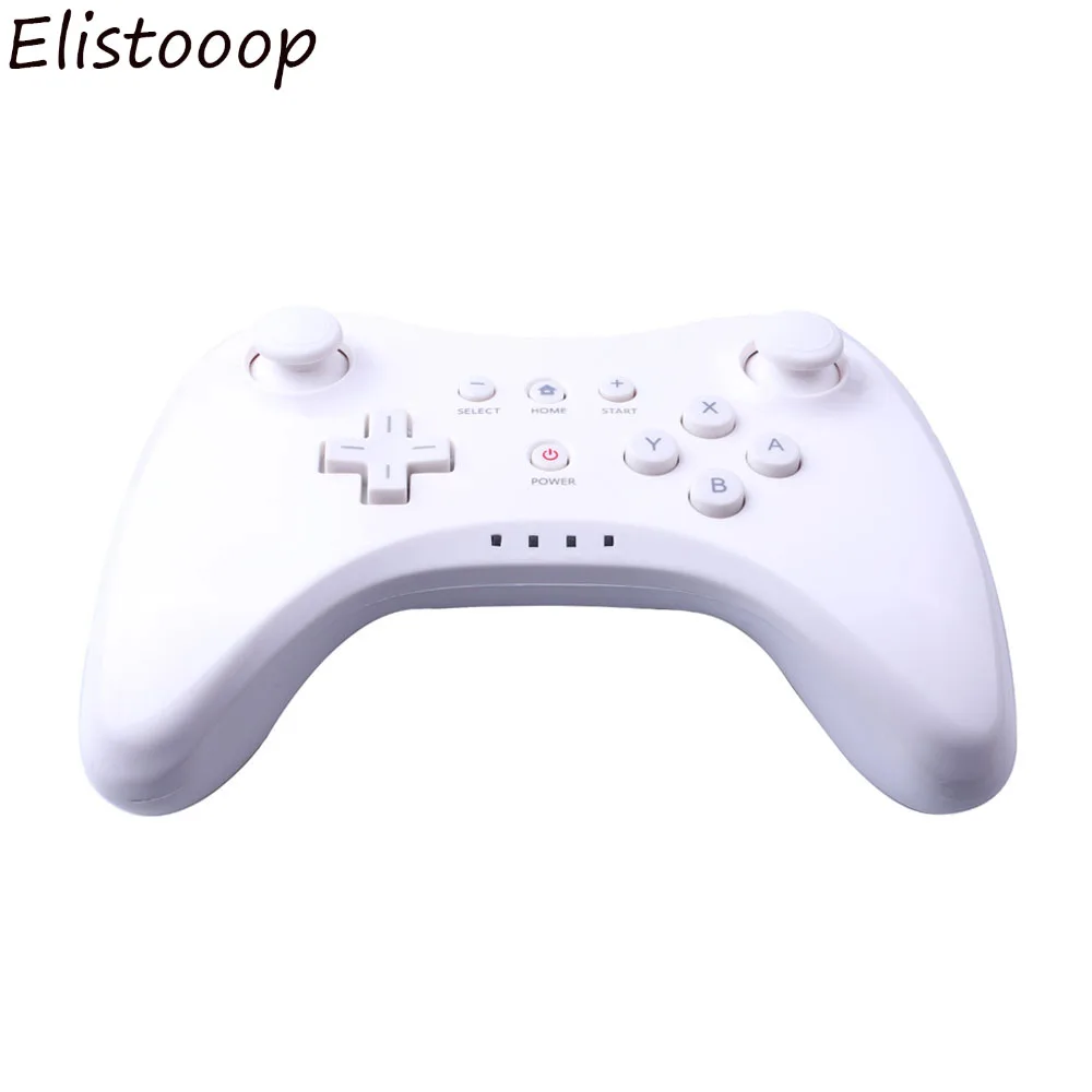 For Nintendo Wii U Pro Controller Wireless Classic Joystick Gamepad ...