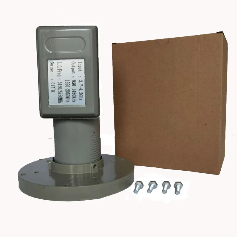 Super high gain C band Lnbf Lnb C band 5150 or5750Mhz Dual Polarization ...