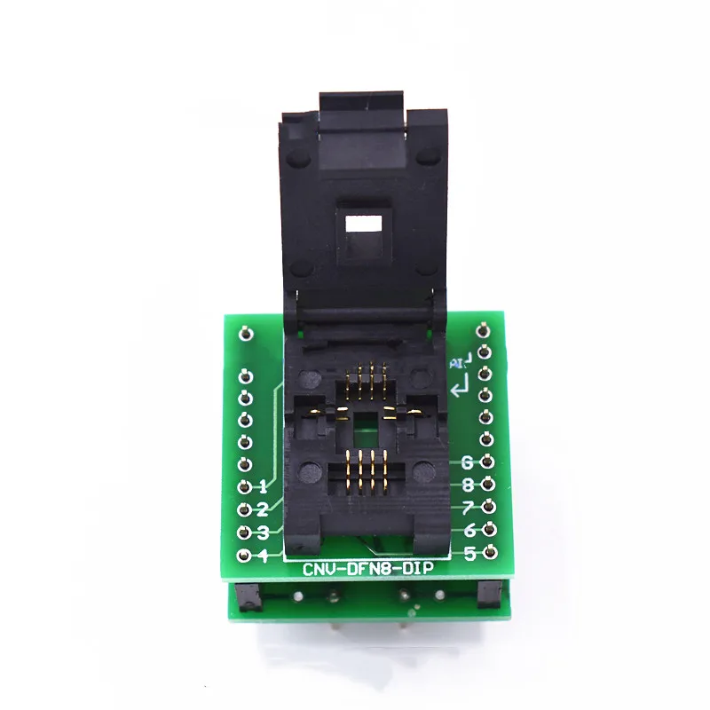 ANDK QFN8 DFN8 WSON8 High Current Socket Pin Pitch 1.27mm IC Body Size ...