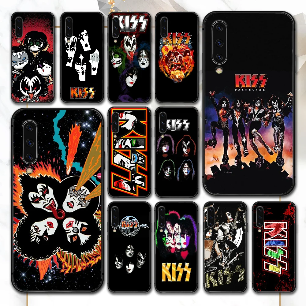 Kiss Band Rock Phone Case For Samsung Galaxy A 3 5 7 8 10 20 20E 21S 30 ...