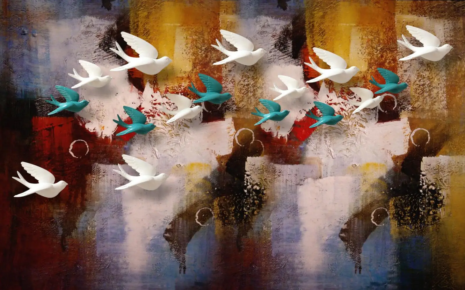 Dove Abstract Wallpaper