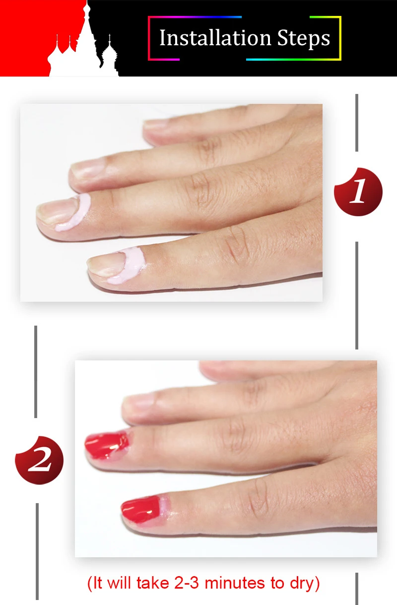 6 мл маникюрная защита от проливов защита для кожи лак склейки ...